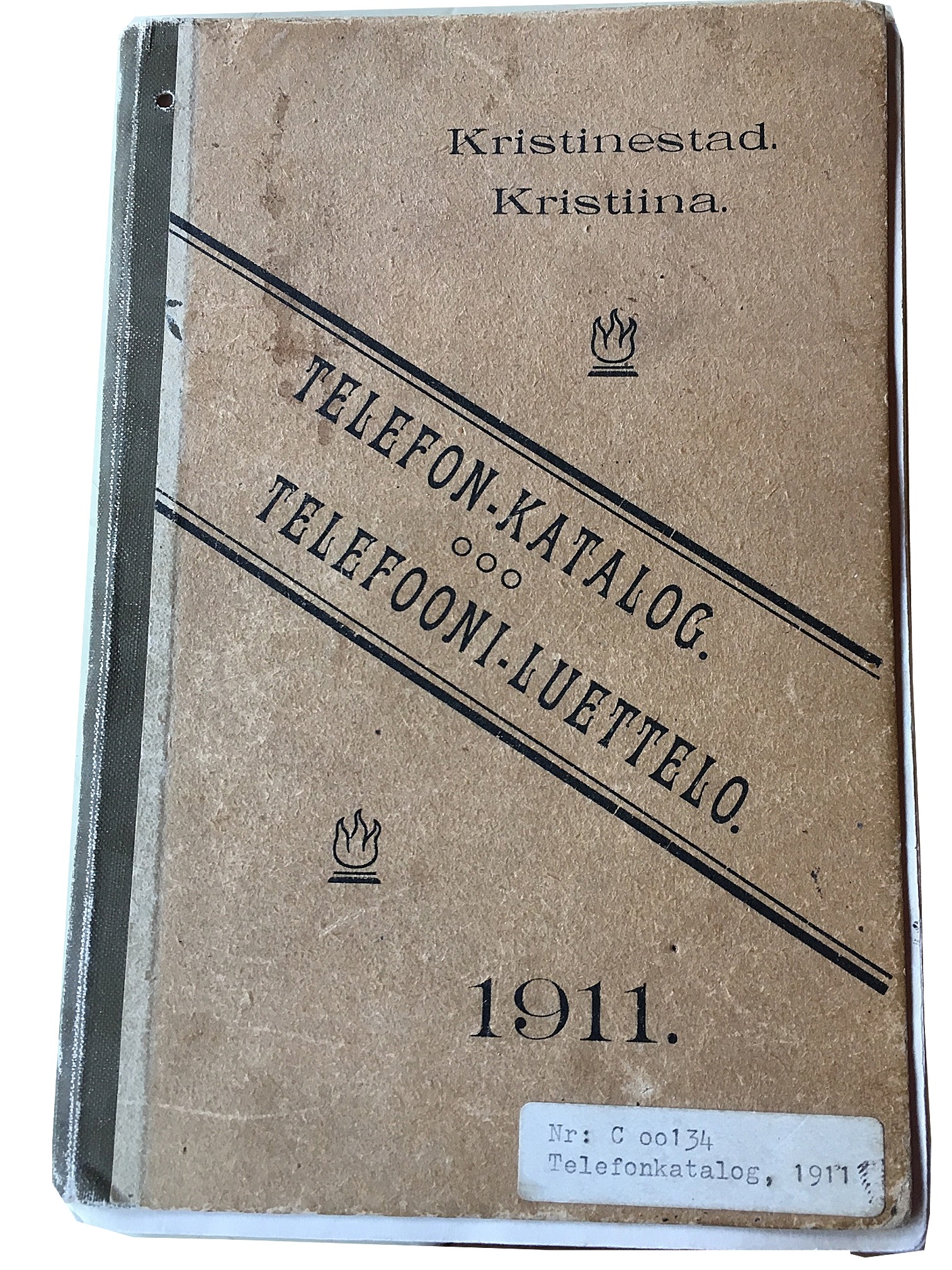 Telefonkatalogen 1911. – Dagsmark förr och nu